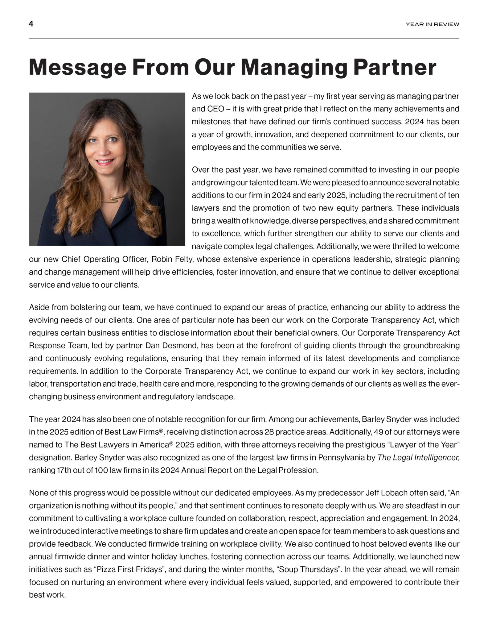 2024 Year in Review - Barley Snyder